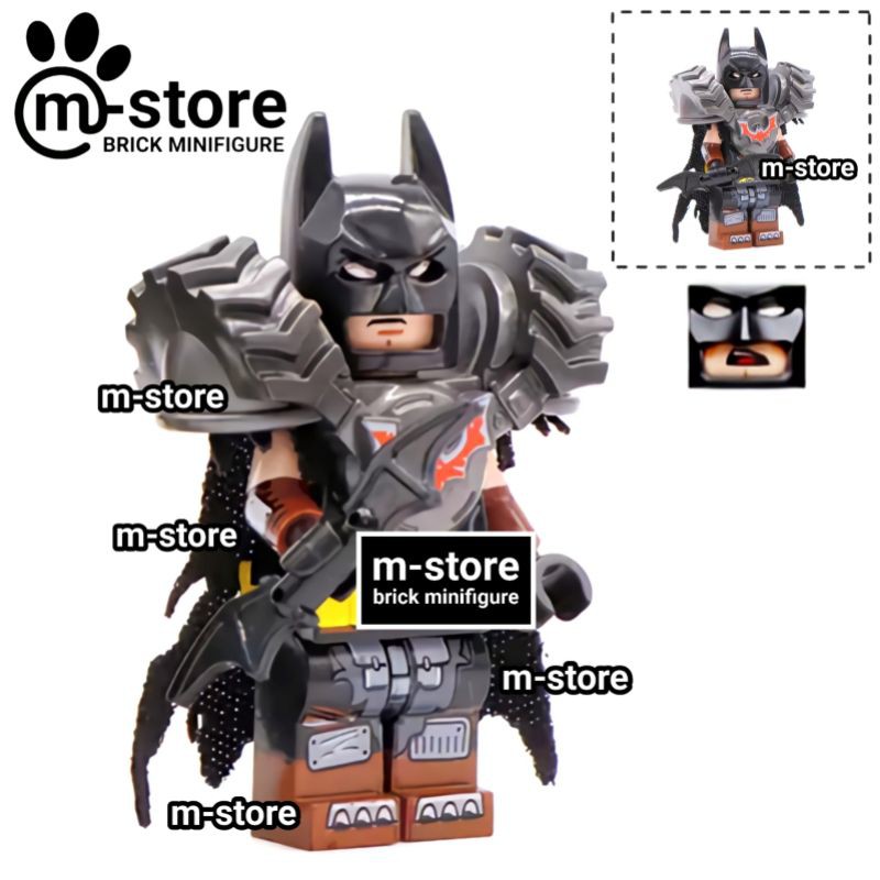 Jual brick batman battle ready batman tire armor mini toy figure ...
