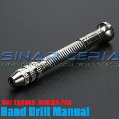 Jual Mini Pen Hand Drill Bor Tangan Manual Lobang Stainless Steel PCB ...