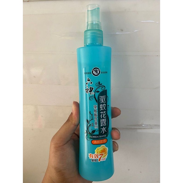 Jual Obat nyamuk qu wen hua lu shui 驱蚊花露水 180ml / obat nyamuk / minyak ...