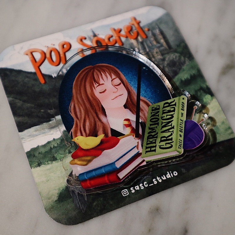 Jual POP SOCKET Harry Potter dan Hermione Granger special premium ...