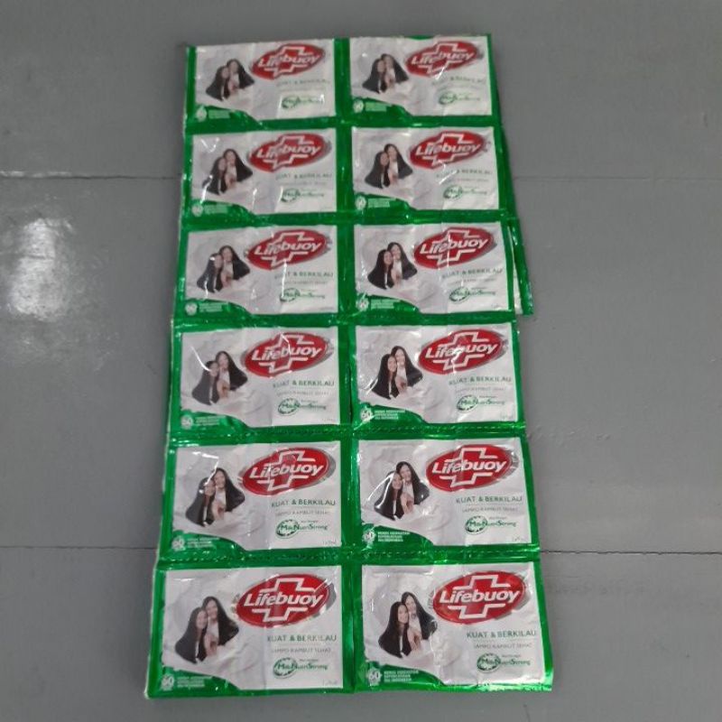 Jual shampoo lifebuoy 1 renteng 12 pcs (24 saset) | Shopee Indonesia