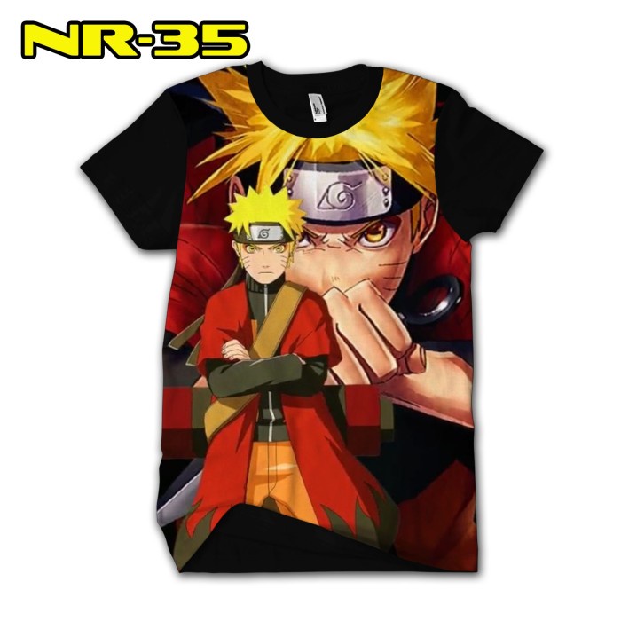 Jual Baju Naruto Boruto kaos Print atasan 3D seri Anime murah | Shopee ...