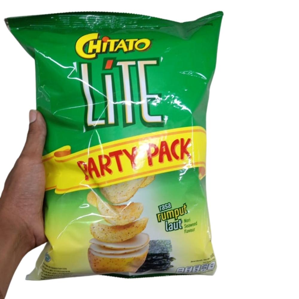 Jual Chitato Lite Party pack 168gr Rasa Rumput Laut Makanan Ringan ...