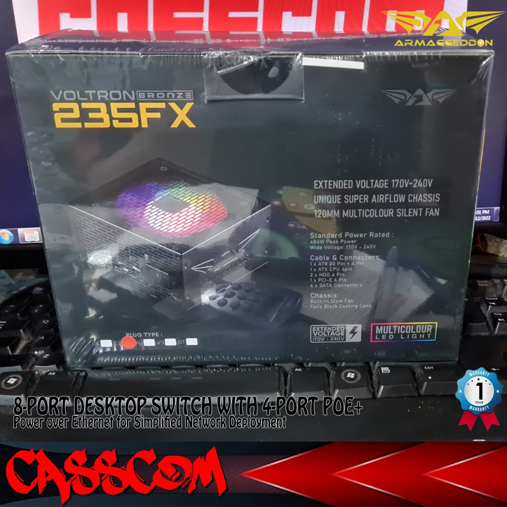 Jual Power Supply Armaggeddon Voltron Bronze 235 FX PSU | Shopee Indonesia