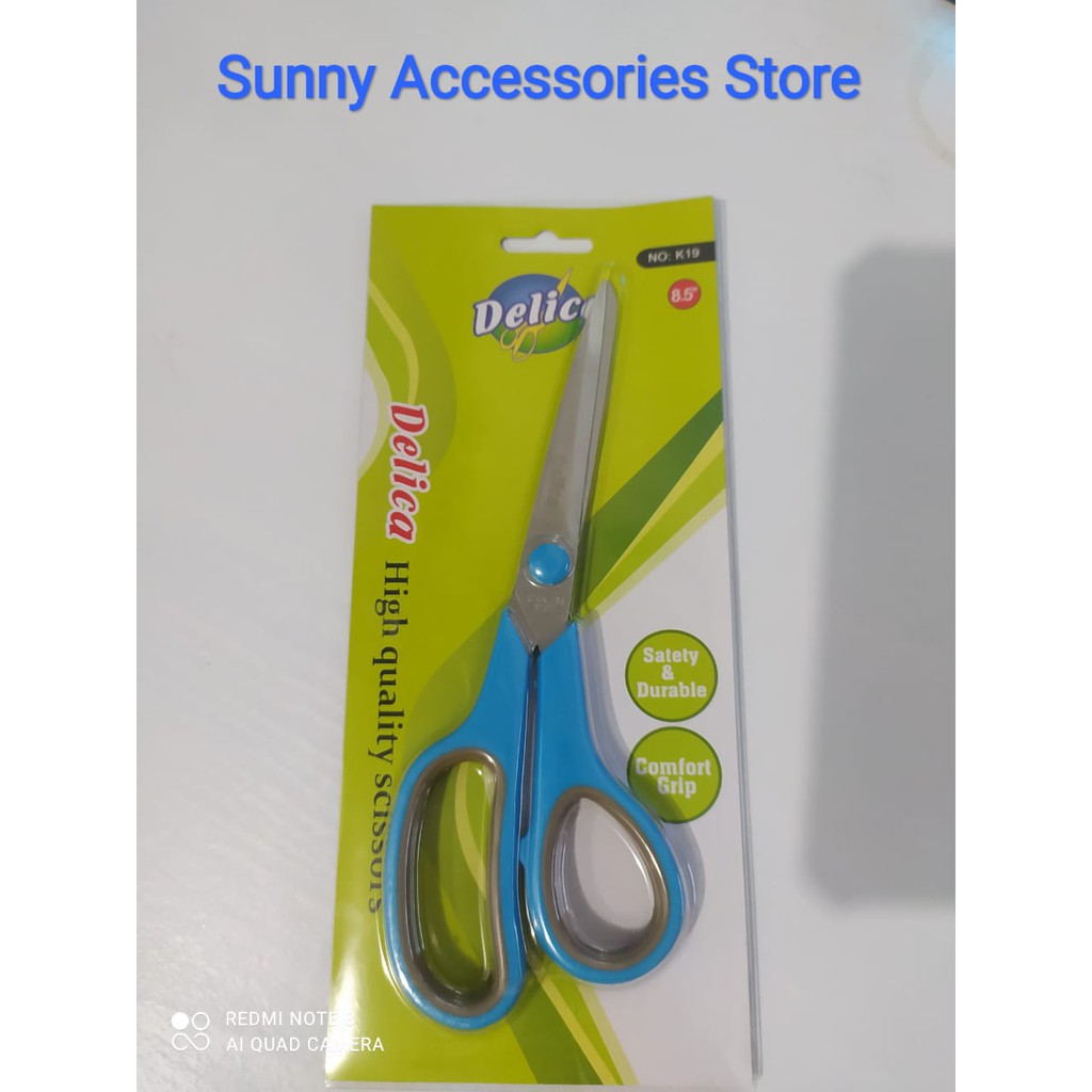 Jual Gunting Kain Delica Biru K19/8,5 Inch Original Product | Shopee ...
