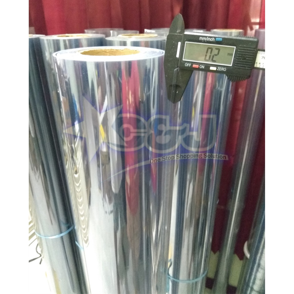 Jual Mika Kaca Kaku Rigid Tebal 0,2mm Lebar 140cm Bening Transparant ...