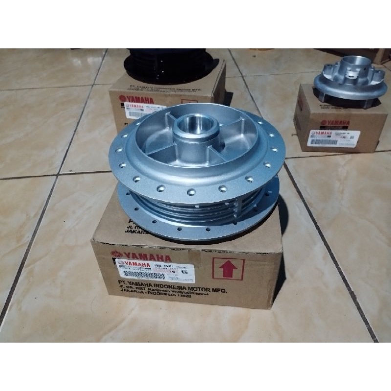 Jual tromol belakang rxking /scorpio warna silver original | Shopee ...