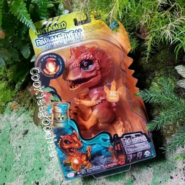 Jual Fingerlings untamed Radioactive T-Rex X-Ray Orange | Shopee Indonesia