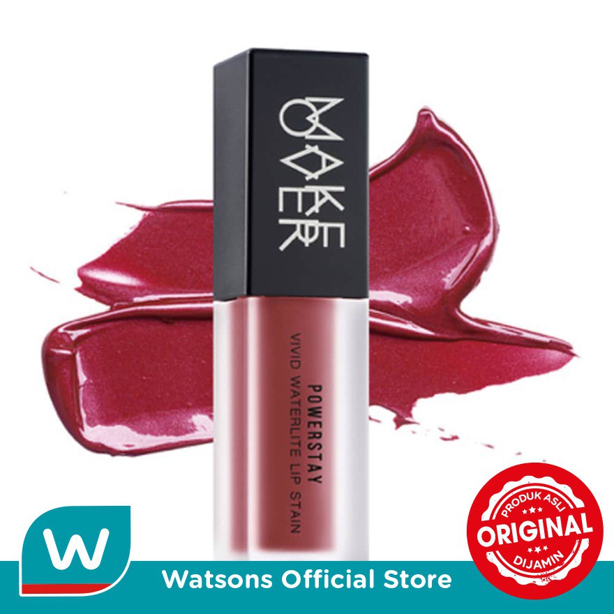 Jual Make Over Powerstay Vivid Waterlite Lip Stain A03 Kiss Bang 5.5g | Shopee Indonesia