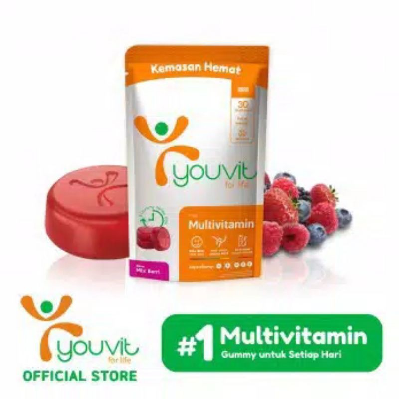 Jual Youvit Multivitamin Dewasa | Shopee Indonesia