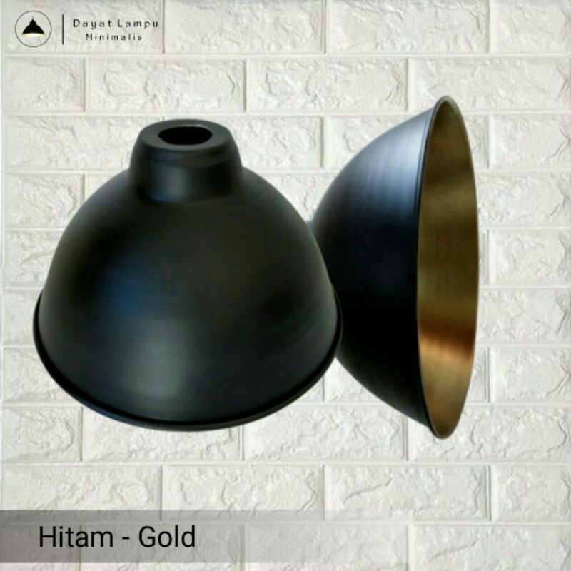 Jual Kap lampu gantung bar, kap lampu caffe, kap lampu resto, industrial alumunium diameter 30 ...