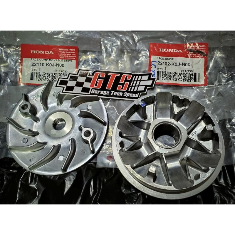 Jual Pulley Rumah Roller Ori Custom Coak Bubut Derajat kode part Koj ...