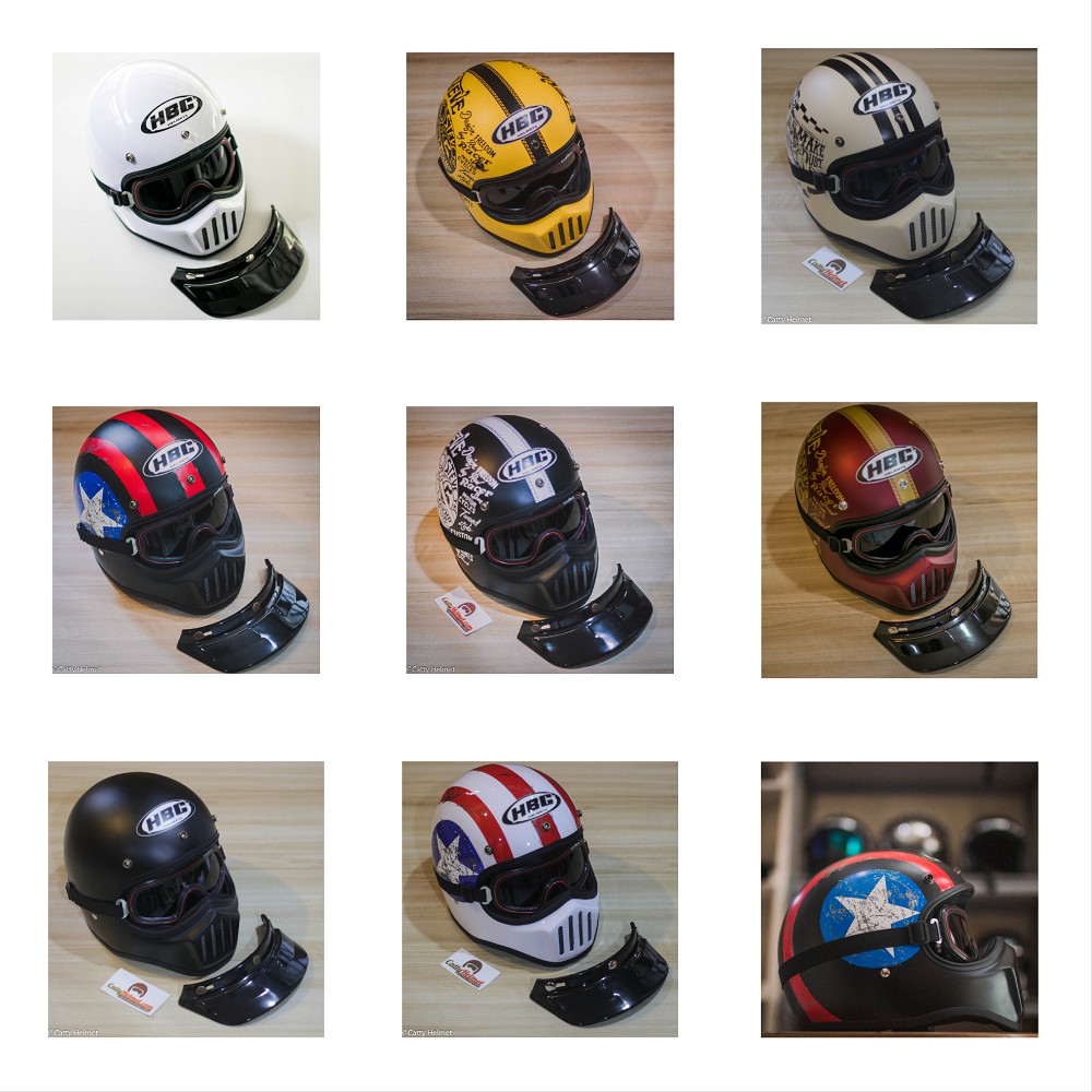 Jual Cakil HBC Goggle Cross Standard - Helm Full Face | Shopee Indonesia