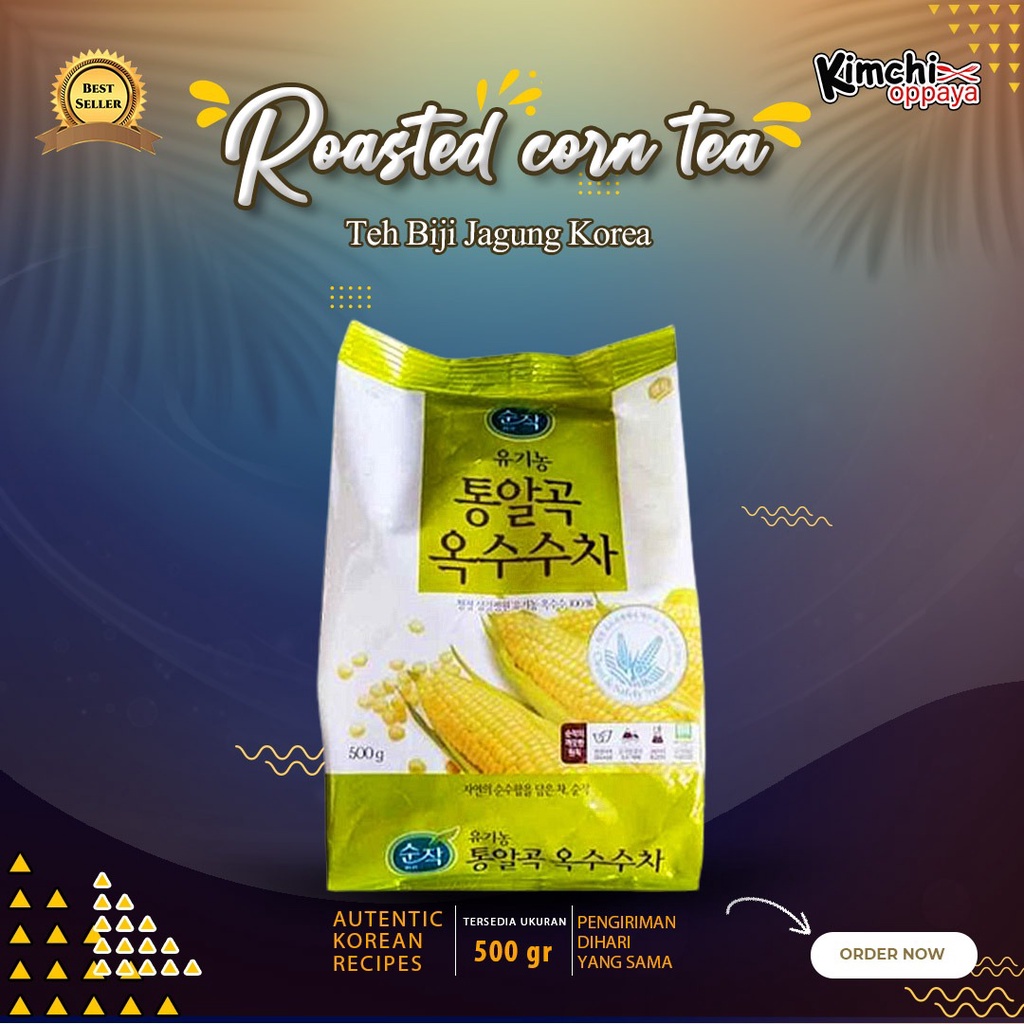 Jual Sempio Korean Roasted Corn Tea Teh Biji Jagung Korea 500 Gram ...