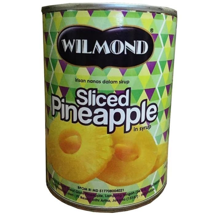 Jual Wilmond Sliced Pineapple In Syrup Canned Buah nanas Kaleng 567g ...