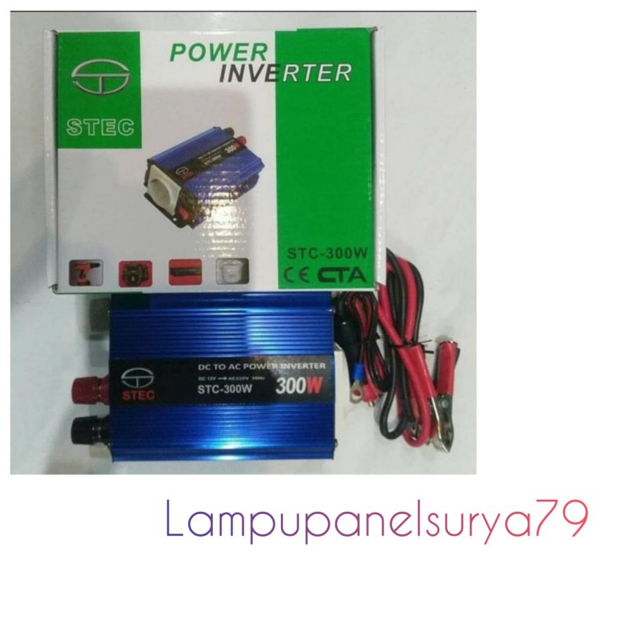 Jual Power Inverter STEC STC DC to AC 300Watt 12V, 300W Modif | Shopee ...