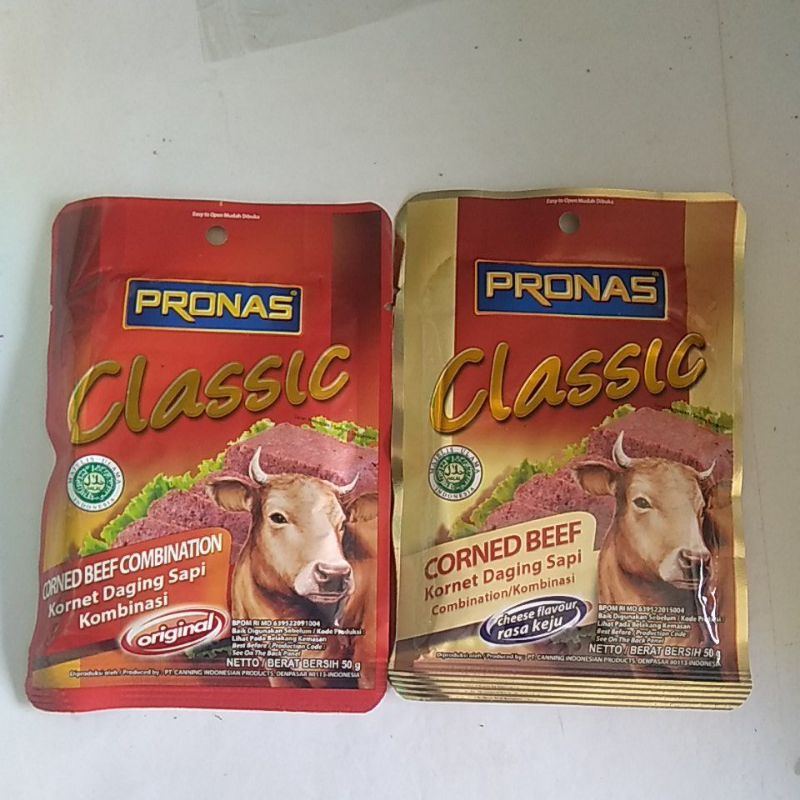 Jual Pronas Kornet Sapi Sachet | Shopee Indonesia
