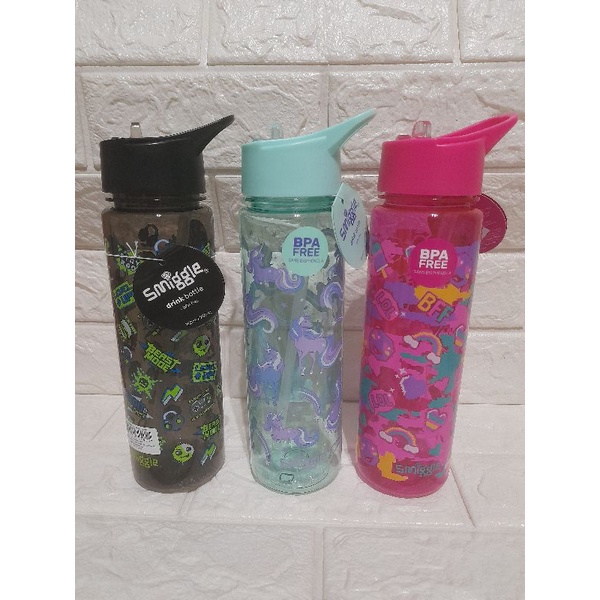 Jual smiggle drink bottle original botol smiggle unicorn dino botol ...