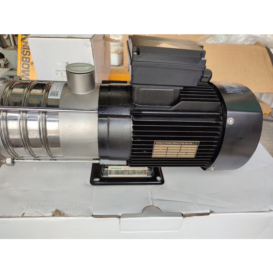 Jual Pompa SHIMGE BWJ 8-4, 1 phase (Horizontal Multistage Centrifugal ...