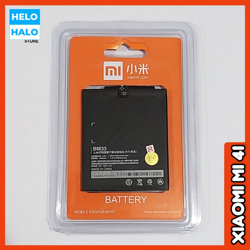 Jual Battery Xiaomi Mi 4i (BM33) (Batt Baterai) | Shopee Indonesia