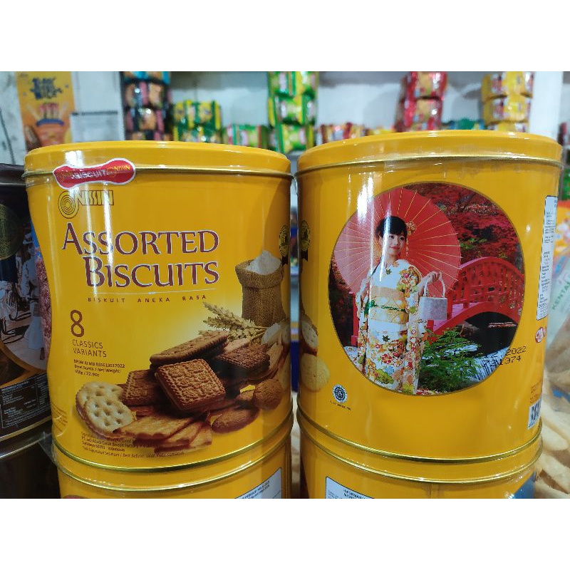 Jual Roti Kaleng Nissin Assorted Biscuit 650gr | Shopee Indonesia