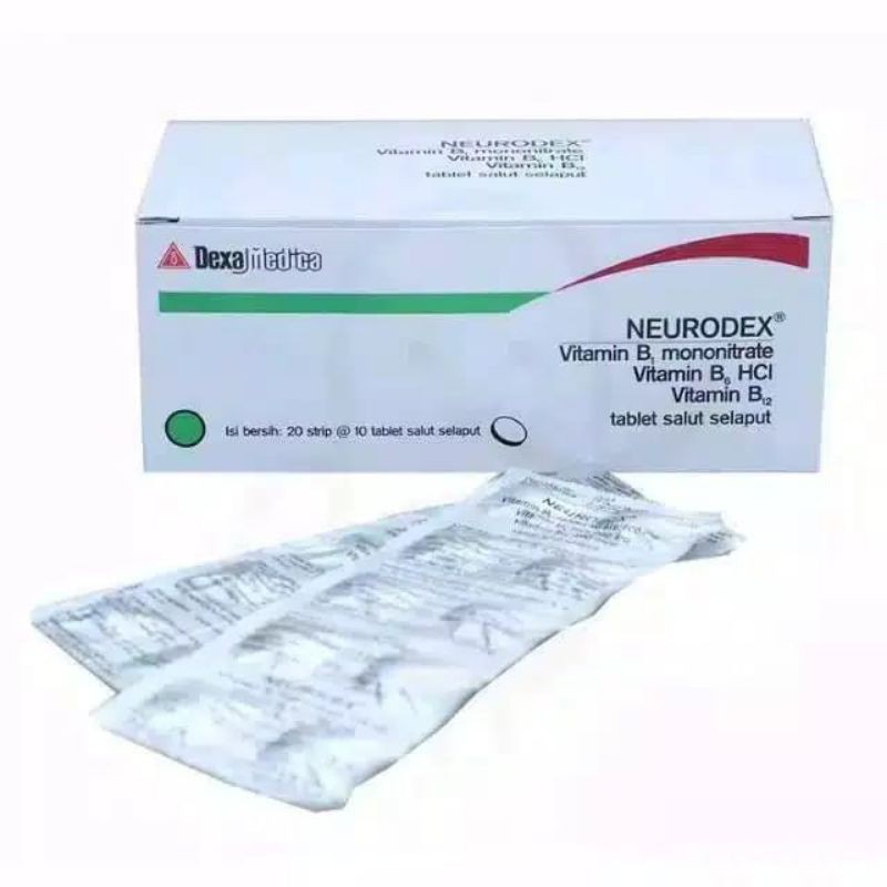 Jual neurodex multivitamin per strip 10 tablet | Shopee Indonesia