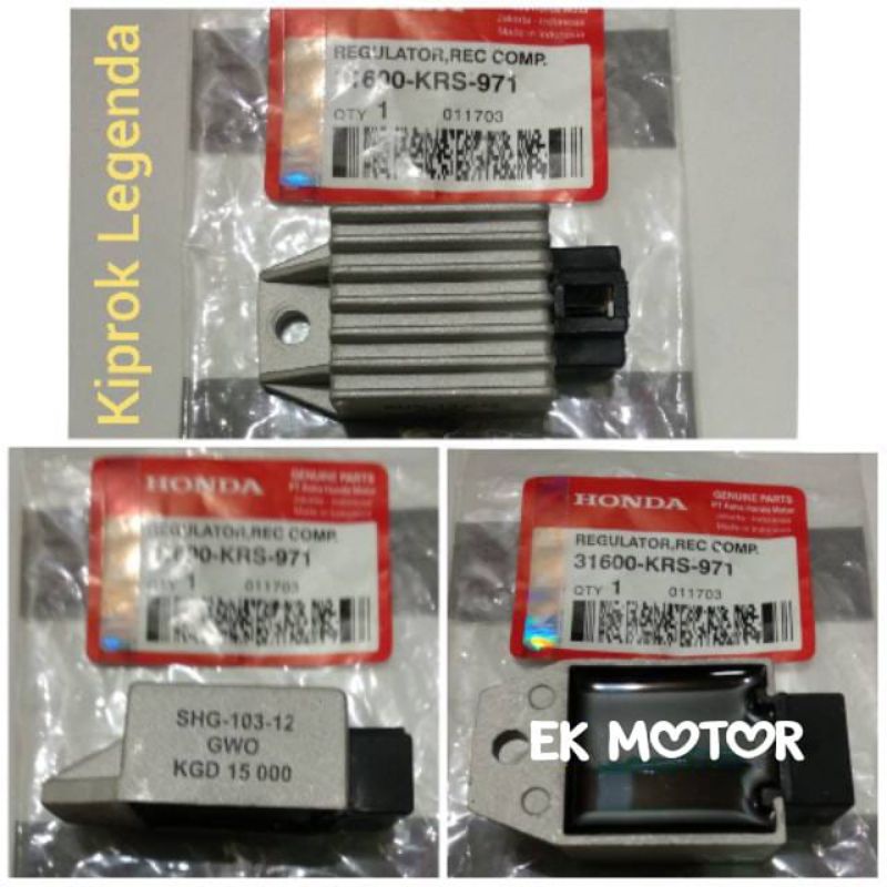 Jual kiprok regulator HONDA PRIMA LEGENDA impressa ASTREA STAR GL PRO ...