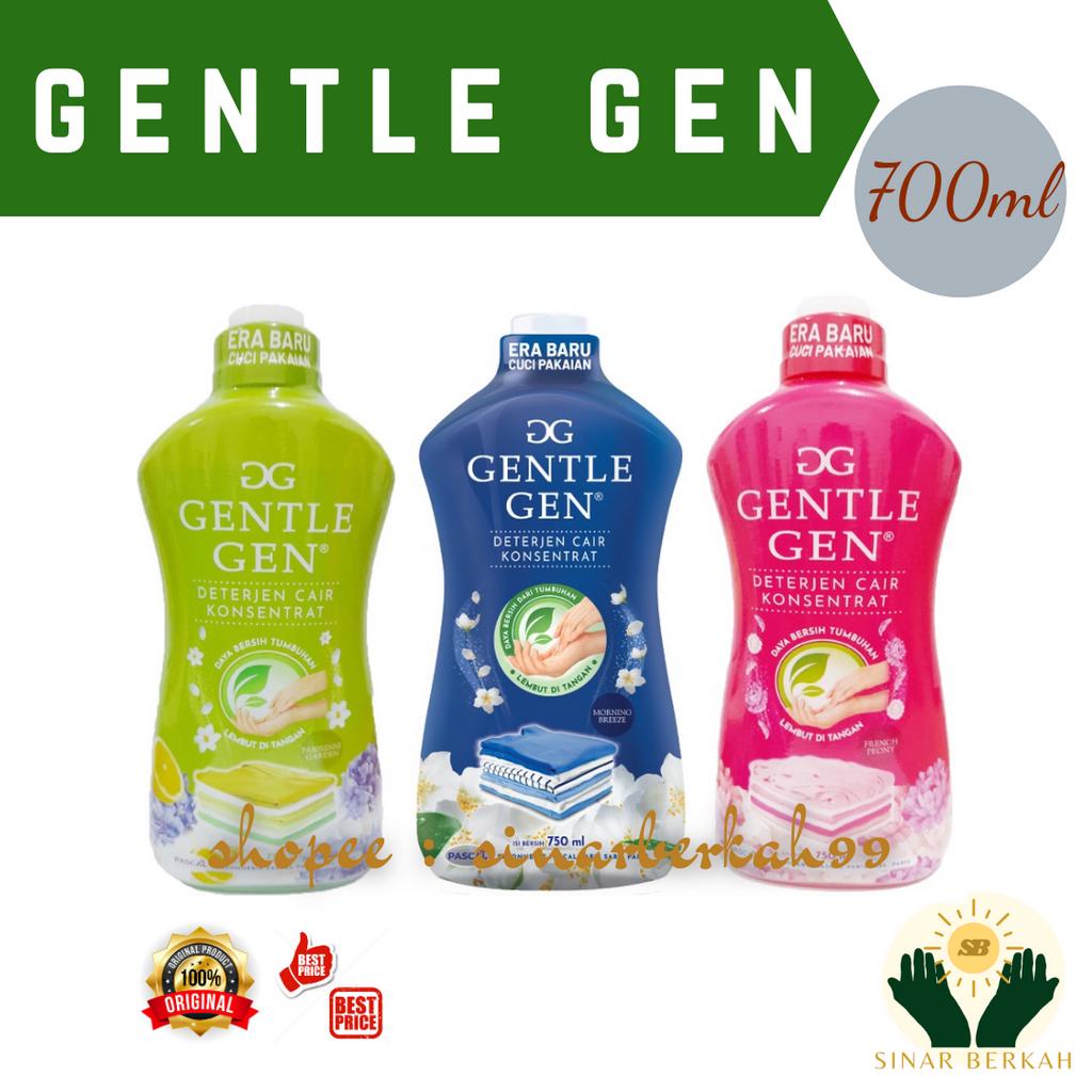 Jual Gentle Gen Deterjen Cair 700 ML All Varian | Shopee Indonesia