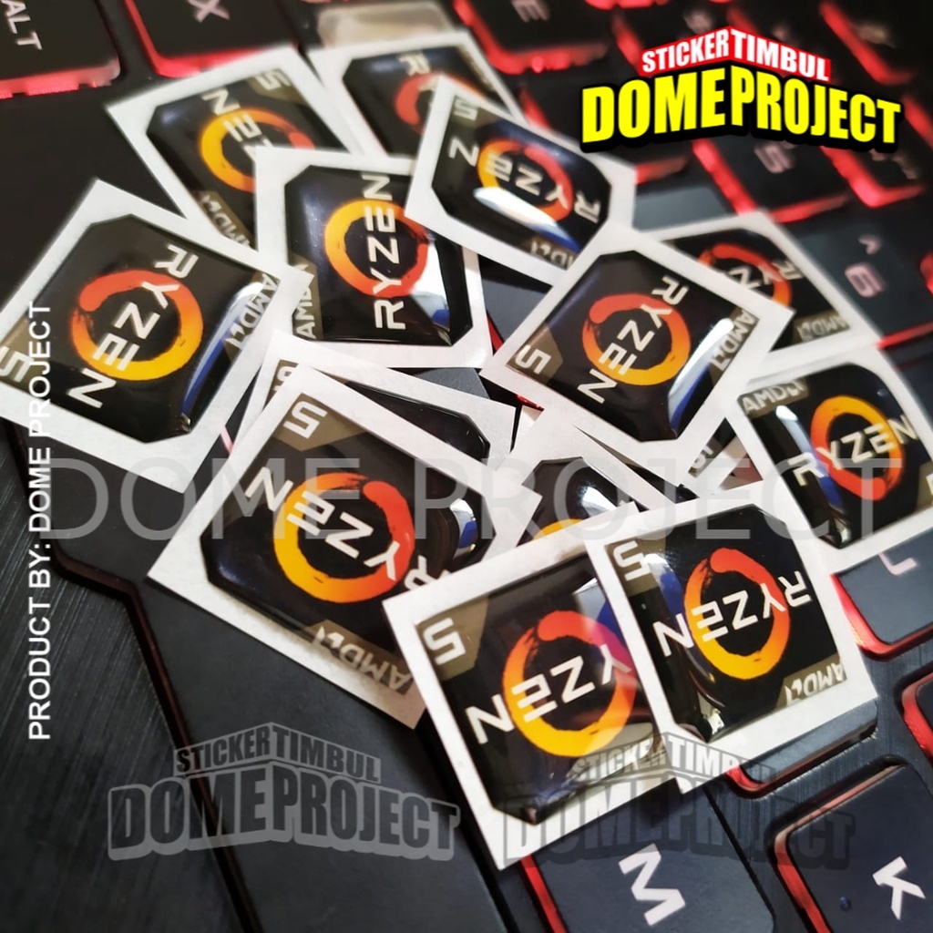 Jual STIKER TIMBUL EMBLEM LAPTOP KOMPUTER PC LOGO VGA AMD RYZEN 5 ...