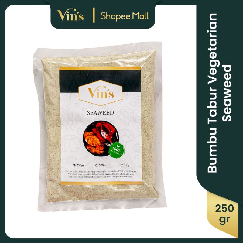 Jual VINS - Premium Seaweed Vegetarian / Bumbu Tabur Rumput Laut 250gr ...