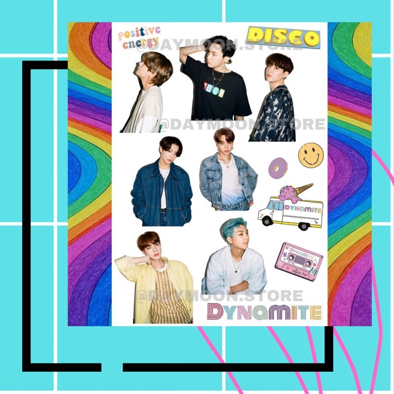 Jual BTS DYNAMITE STICKER SET | Shopee Indonesia
