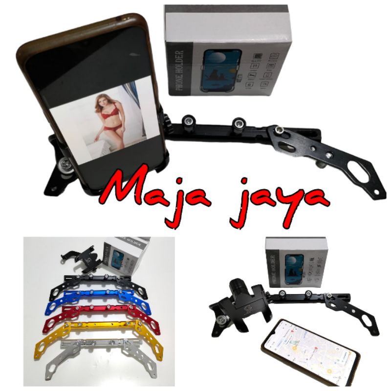 Jual Stabilizer stang plus holder Hp palang stang Nmax Aerox Vario Beat ...