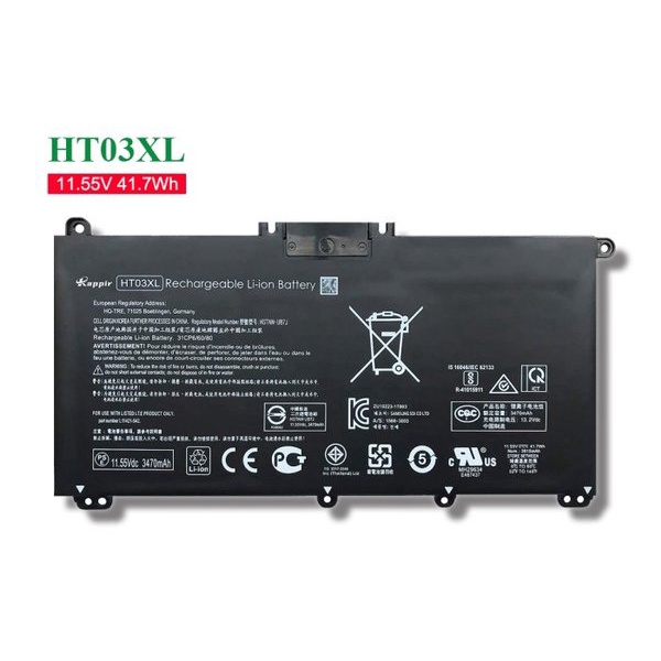 Jual Battery Ori Laptop HP 14-CE0014TU 14-CE0000 HT03XL 15-CS HT03 ...