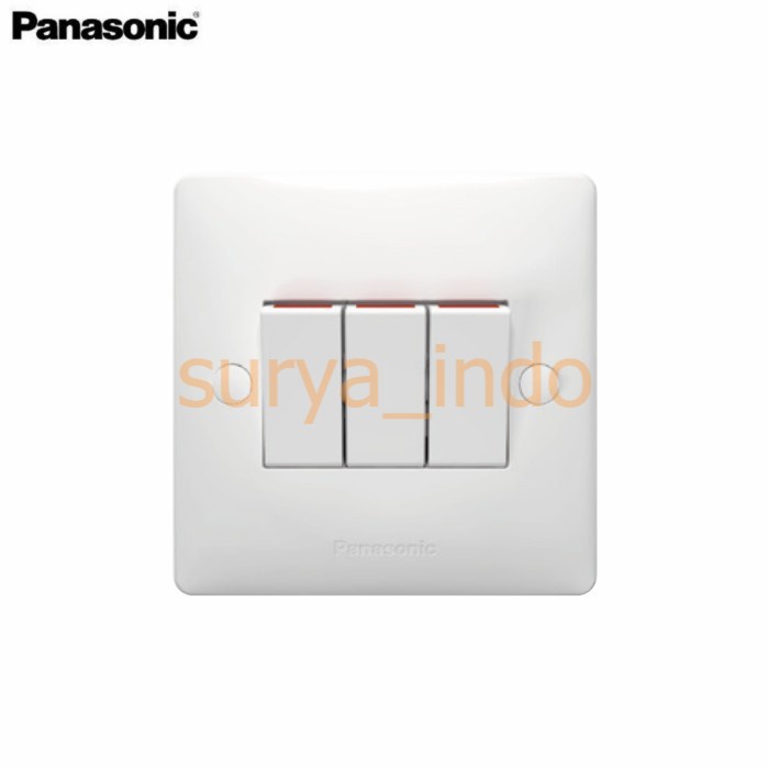 Jual SAKLAR TRIPLE 3 SWITCH PANASONIC WABJ5031-N TRIPLE SWITCH ACROSEA ...