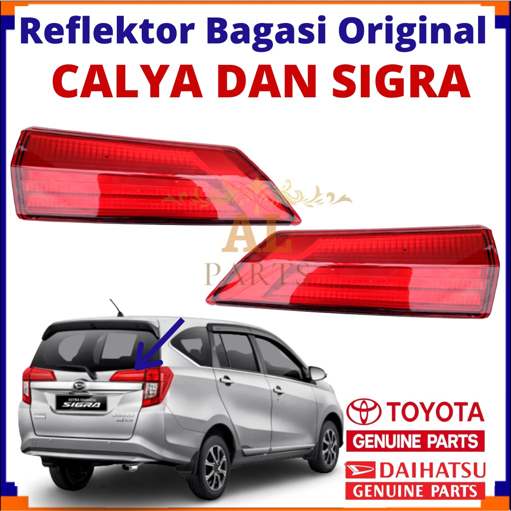 Jual Reflektor reflector lampu stop bagasi mata kucing calya sigra ...