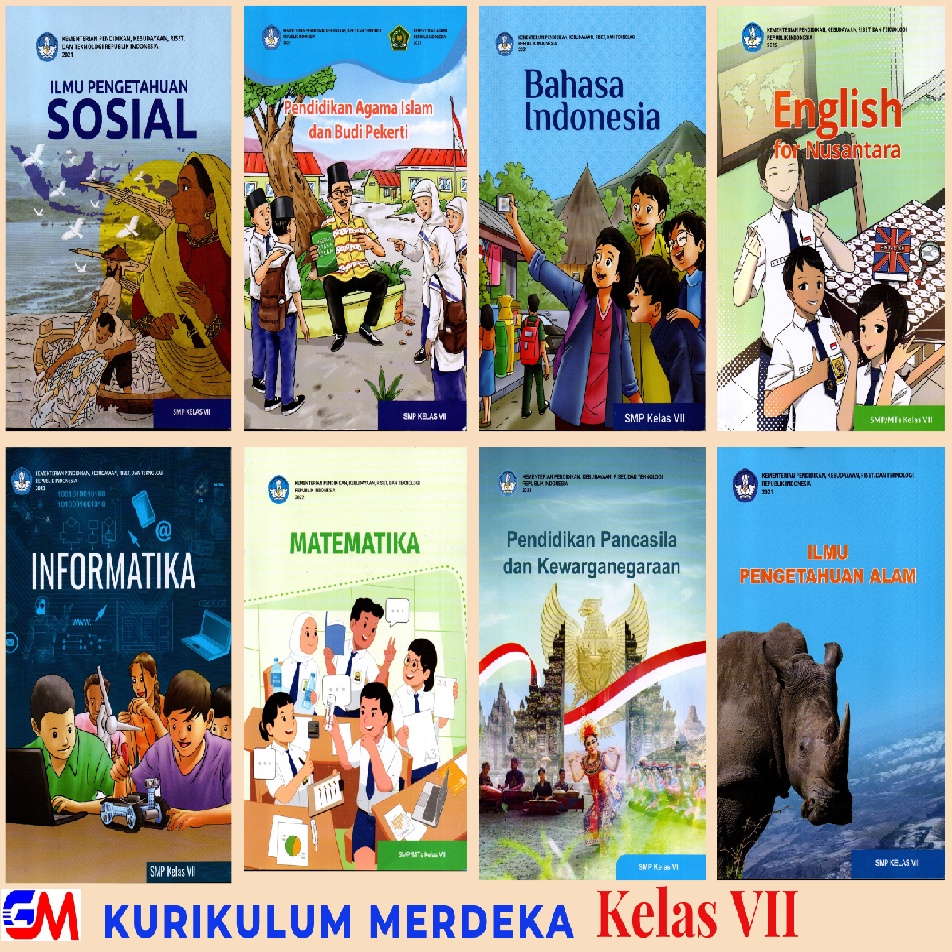 Jual BUKU KURIKULUM MERDEKA SMP KLS VII | Shopee Indonesia