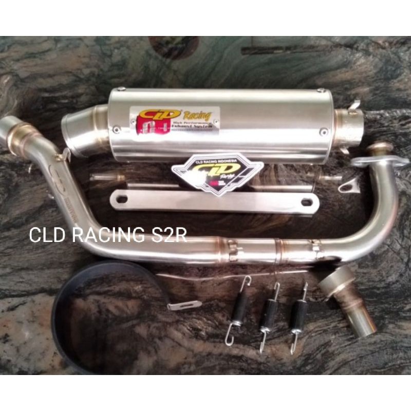Jual KNALPOT CLD RACING VARIO 125,VARIO 150 OLD/ NEW TYPE C1 BULAT ...