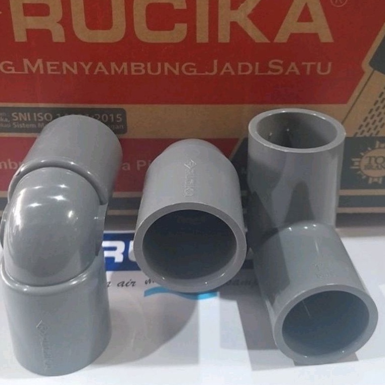Jual Keni / L / Elbow / Knee Rucika AW / D 11/4" / 11/2" inch | Shopee ...