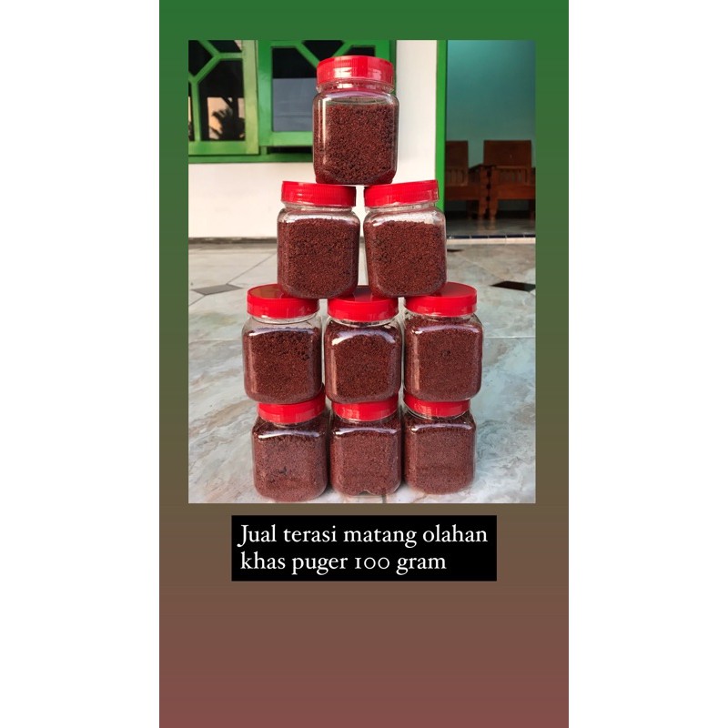 Jual Terasi udang matang khas puger 100 gram | Shopee Indonesia