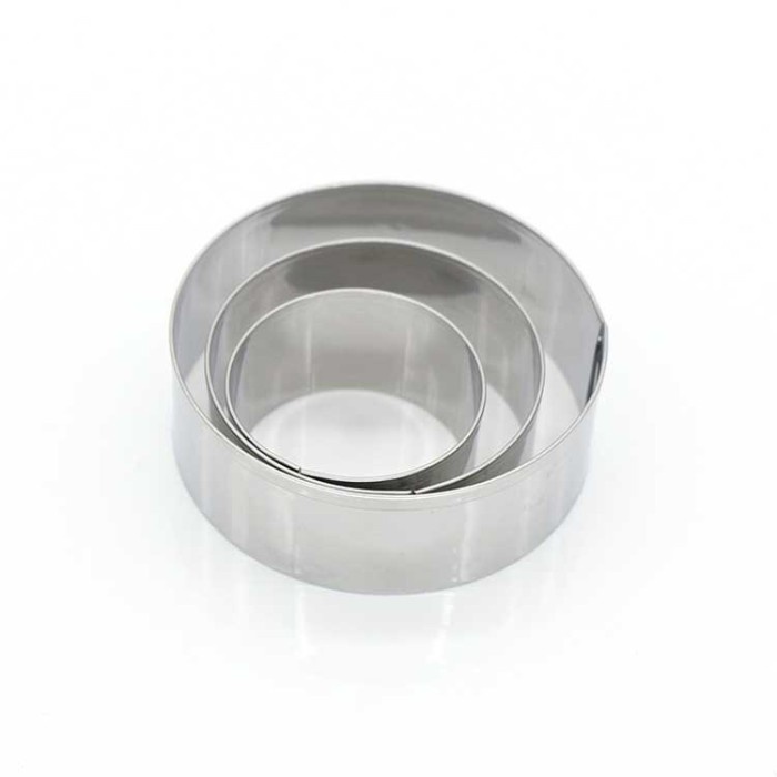 Jual Cetakan Roti Bulat / Bread Ring / Loyang Roti Alumunium | Shopee ...