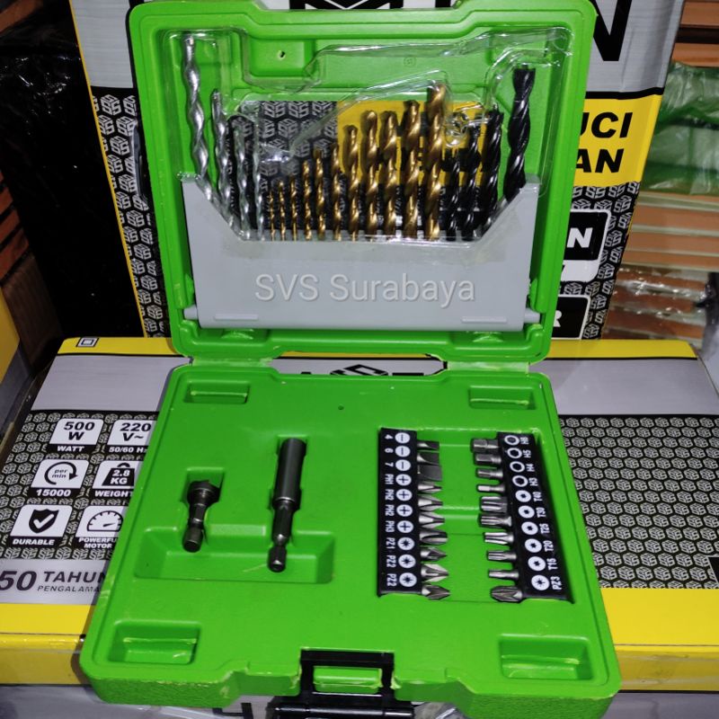 Jual Mata bor Ryu set kayu beton besi obeng matabor set | Shopee Indonesia