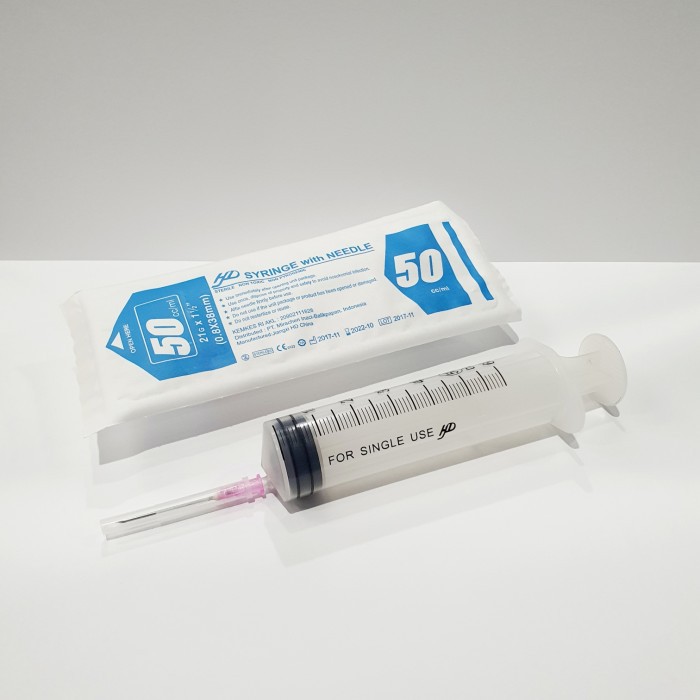 Jual Syringe 50cc With Needle HD | Shopee Indonesia