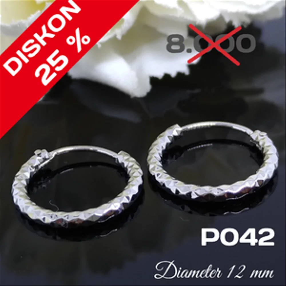 Jual E0003 P42 Anting Gipsy Putih - Perhiasan Lapis Emas 18K - Xuping Yaxiya | Shopee Indonesia