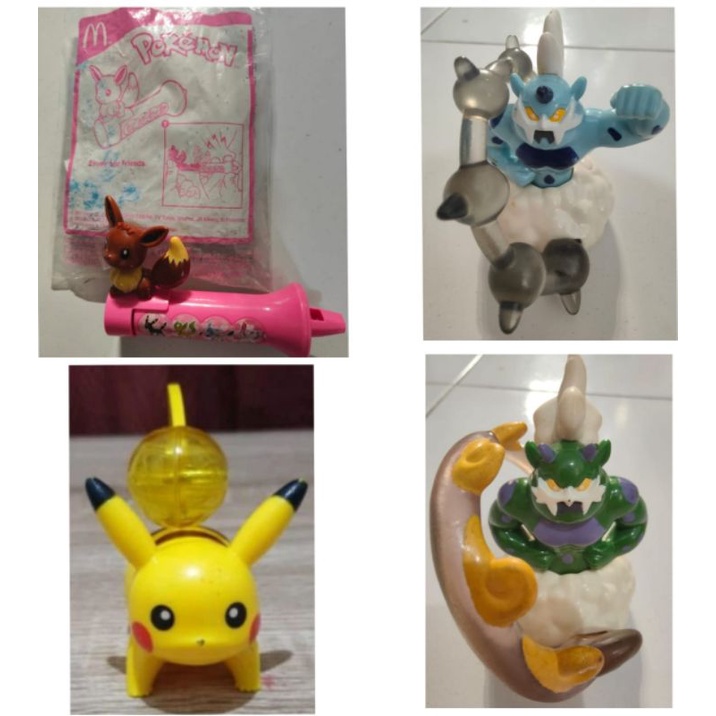 Jual Happy Meal Pokemon KFC Pikachu Tepig Oshawott Hadiah Happy Meals Mcdonalds Mainan Mcd ...