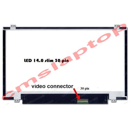 Jual LCD LED 14.0 Slim 30pin Asus A456, X453S, X454, A455A, A455L ...