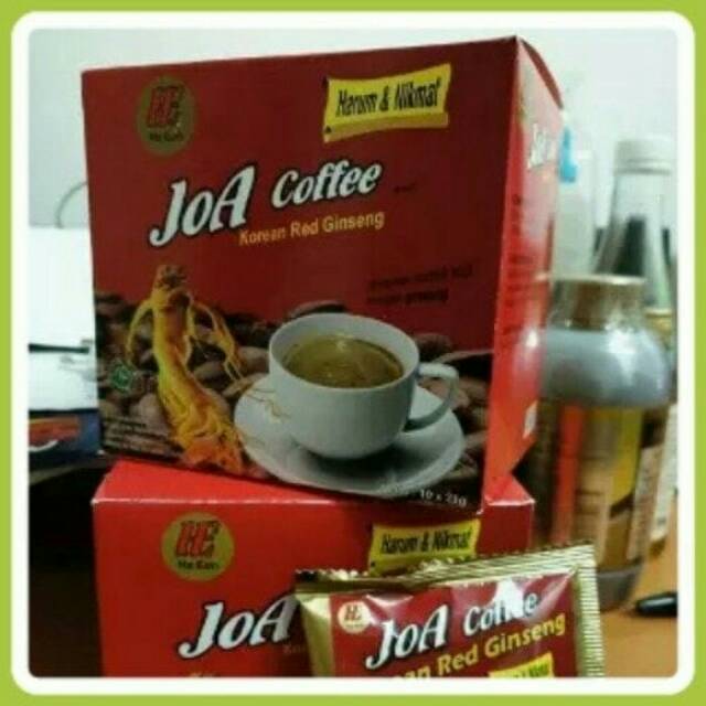 Jual Joa Coffee Korean Red Ginseng | Shopee Indonesia