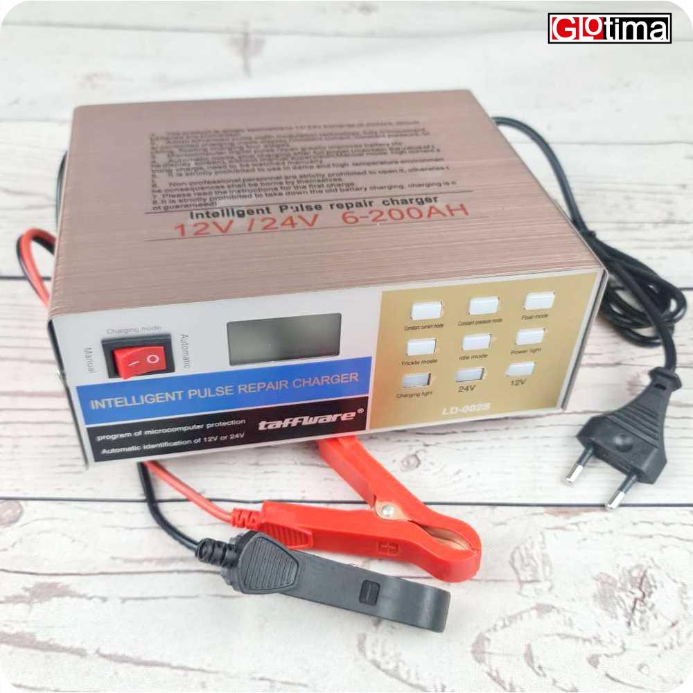 Jual Charger Cas Casan Aki Mobil Motor Accu Lead Acid Battery 12V 24V ...