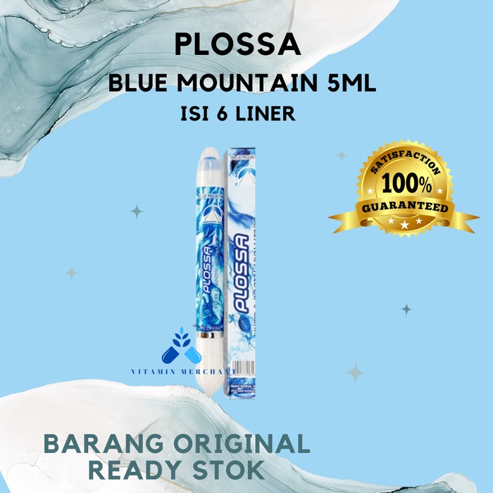 Jual plossa blue mountain 8 ml x 6 liner | Shopee Indonesia