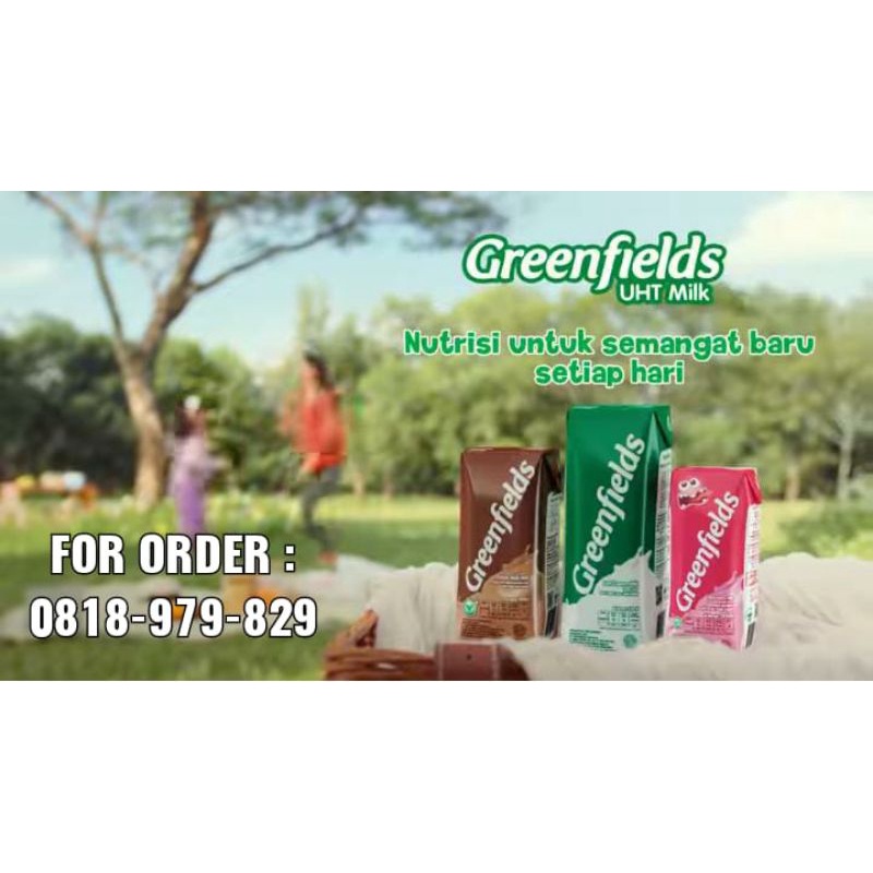 Jual Susu UHT Greenfields 200ml (Satuan) | Shopee Indonesia