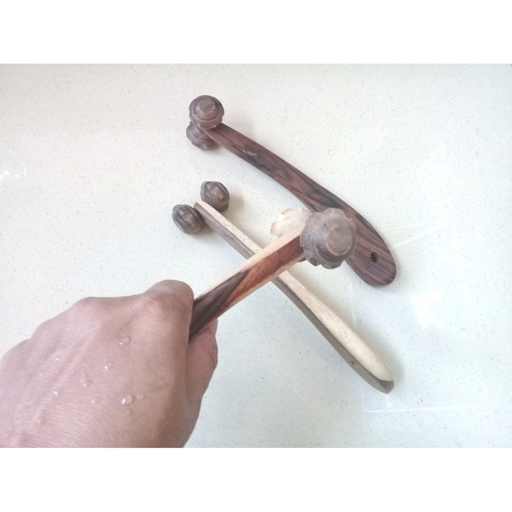 Jual Alat Pijat Refleksi Kesehatan Roll Gerigi Gagang Panjang | Shopee ...